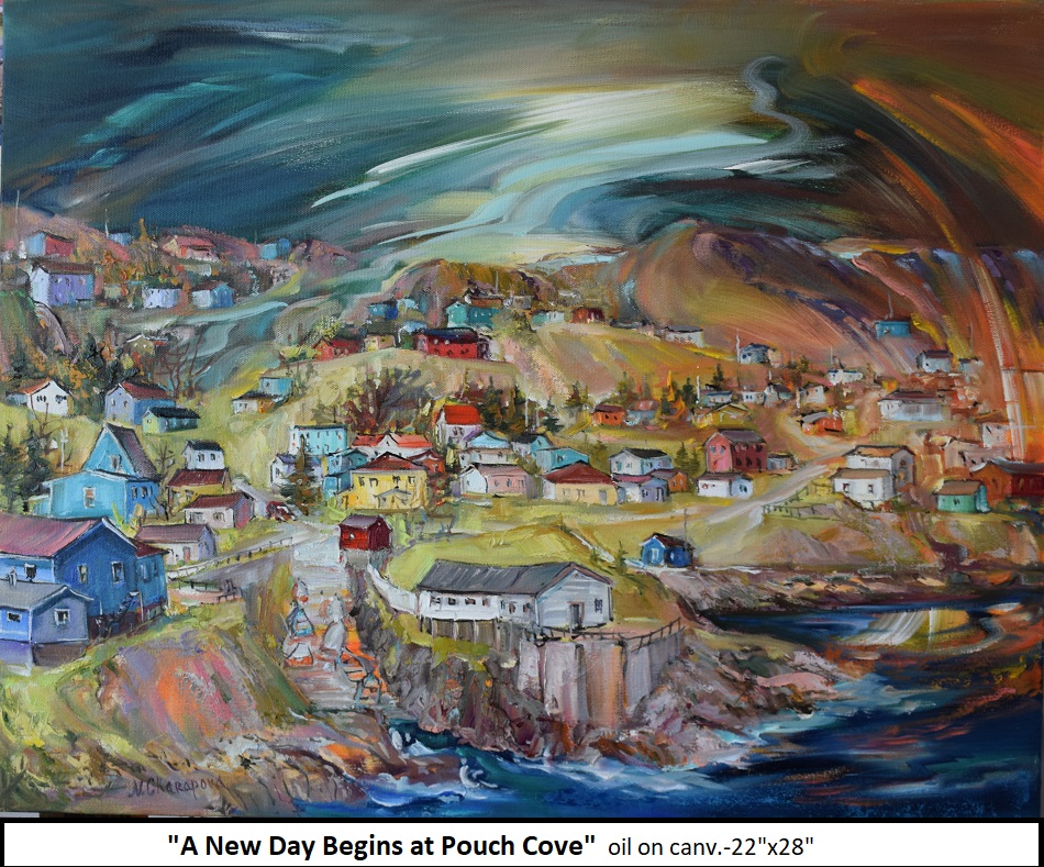 Newfoundland, Canada - Oil on Canvas, NutAboutArt.com, art work by ...